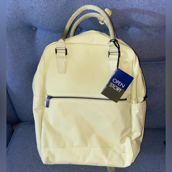 Bags | Signature Commuter Backpack Lime Green | Poshmark